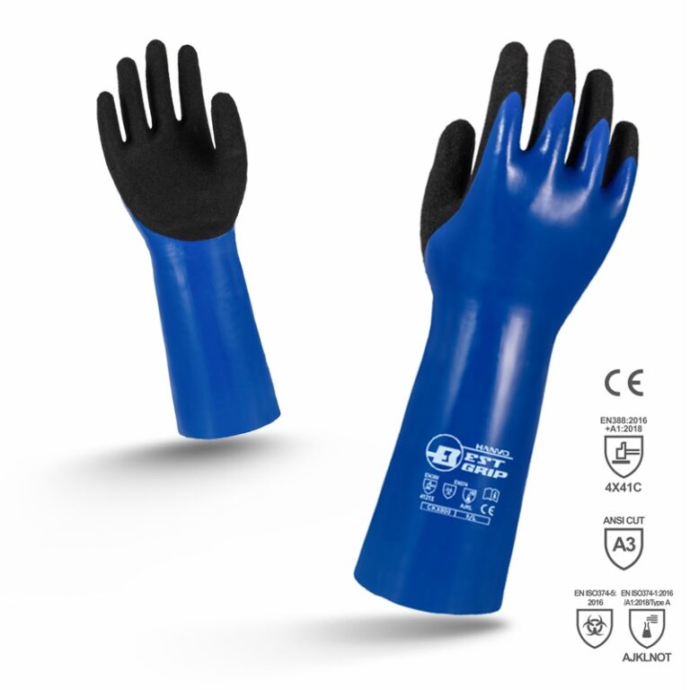 Guantes de Alta Resistencia para Riesgos Químicos – Uso Industrial y ...